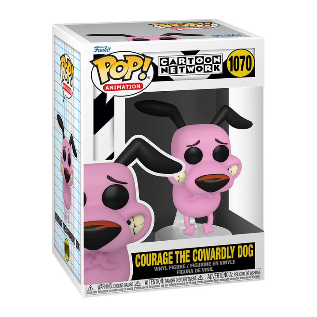 FUNKO POP! ANIMATION: COURAGE THE COWARDLY DOG - DOG – Playbh