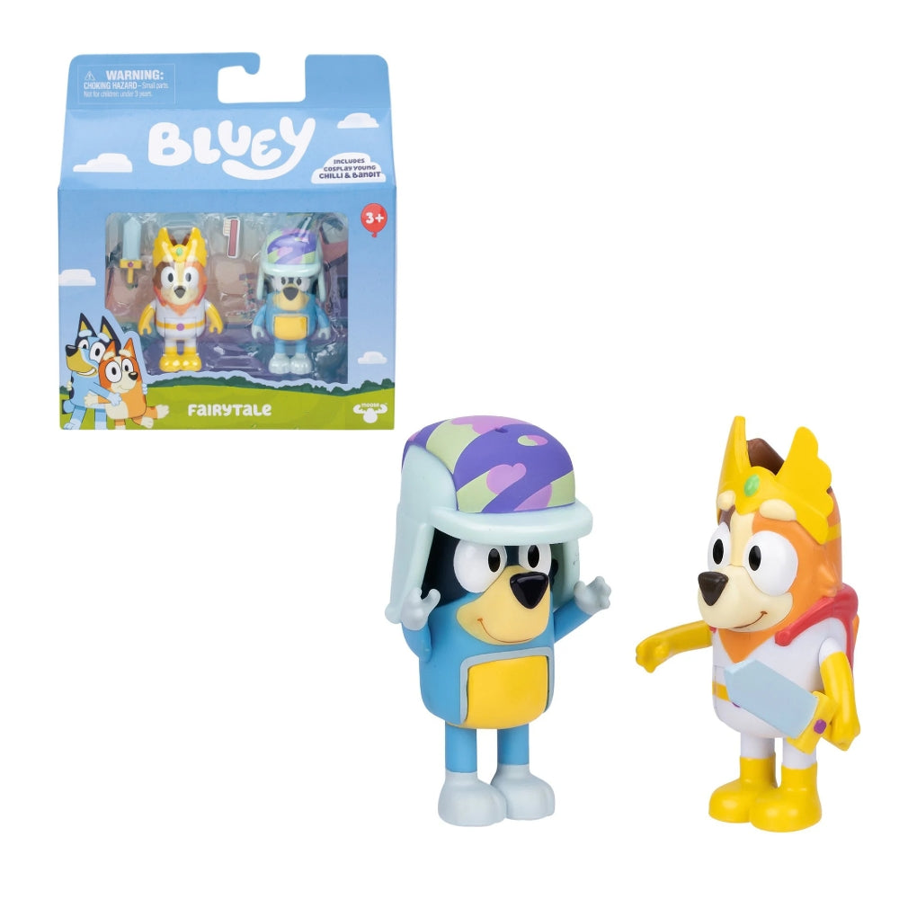 Bluey S12 Figure 2-Pack Fairytale Set – Playbh