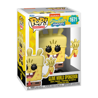 Funko Pop! Animation: Spongebob SquarePants 25th - SpongeBob w/ Glove ...