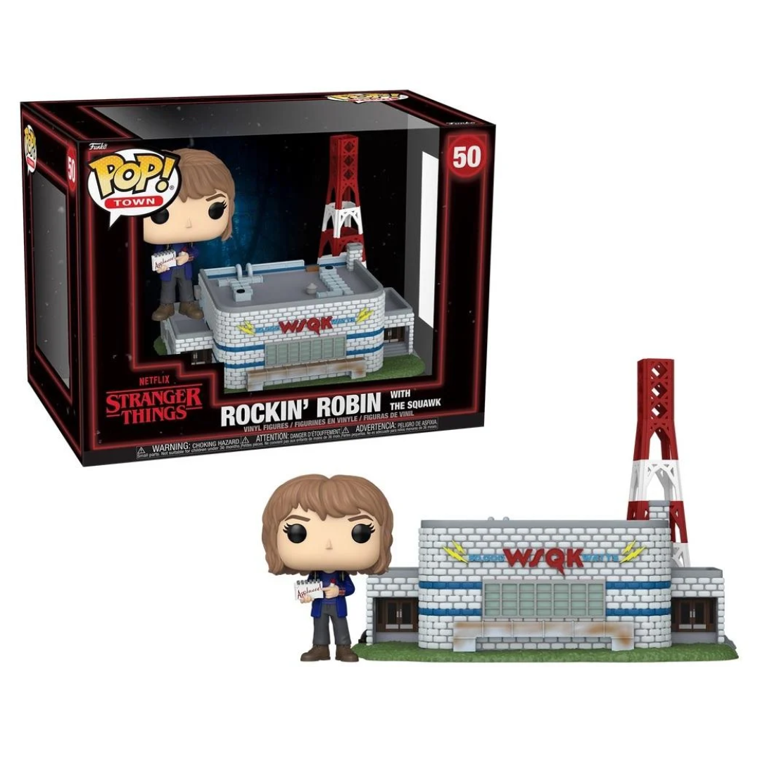 PRE ORDER Funko Town! Tv: Stranger Things - Robin w/WSQK – Playbh