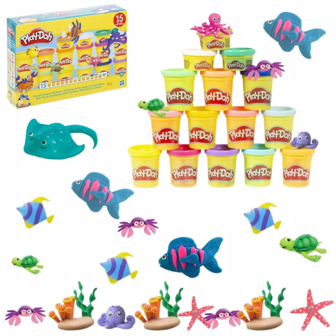 Hasbro Play-Doh Color 15 Pk – Playbh