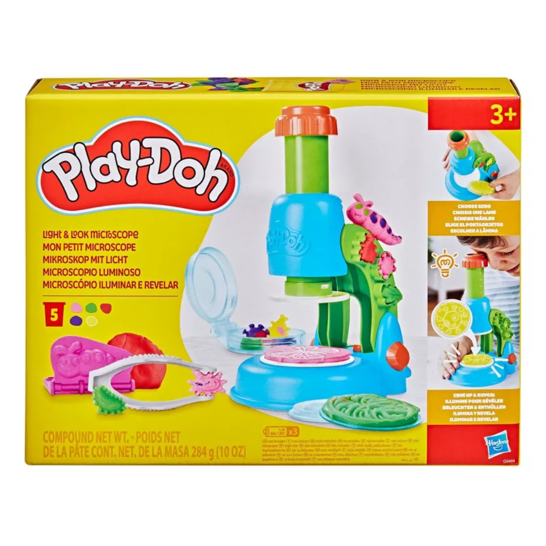 Hasbro Play-Doh Wonder Glow Microscope Playset – Playbh