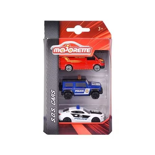 Majorette 3 Pc Emergency car – Playbh