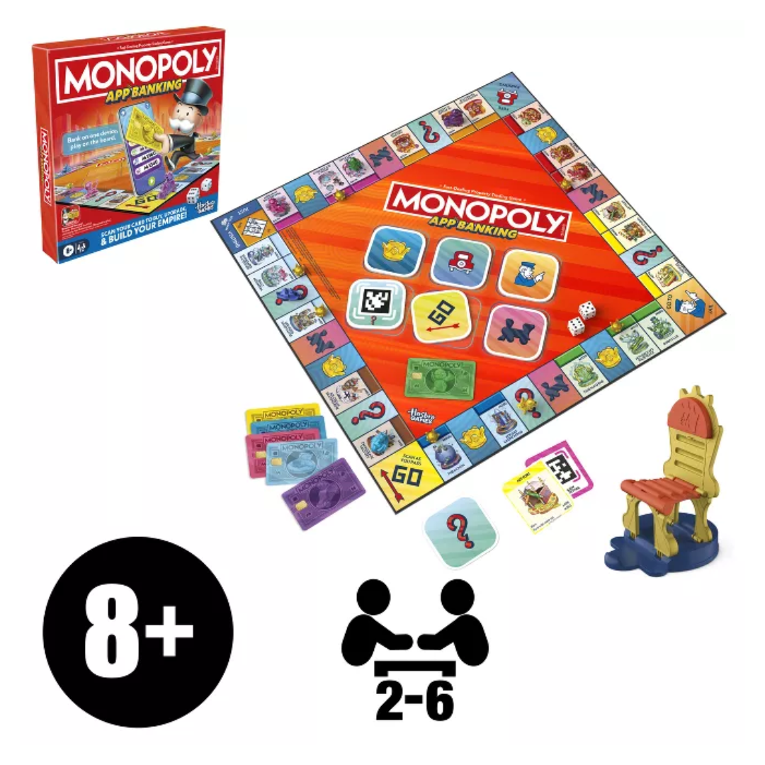 Hasbro Gaming Monopoly App Banking – Playbh